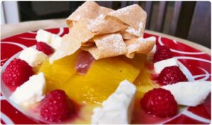 Nage d’ananas au lait de coco - chefNini