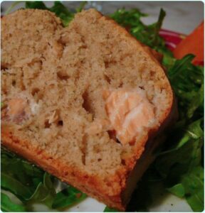 Cake au saumon frais - chefNini