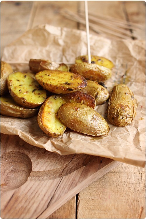 Pommes de terre rôties aux épices indiennes - chefNini