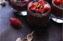 Riz au lait, soupe de fruits rouges et Chamallow - chefNini