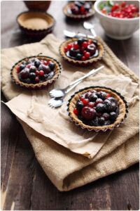 Tartelettes chocolat et fruits rouges - chefNini