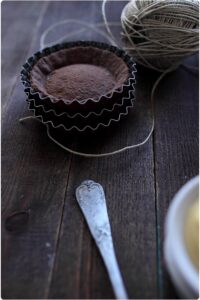 Tartelettes aux fruits rouges, crème vanille et pâte cacao - chefNini
