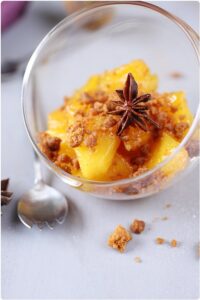 Crumble d'ananas aux épices - chefNini