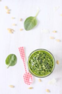 Pesto de pousse d'épinard - chefNini