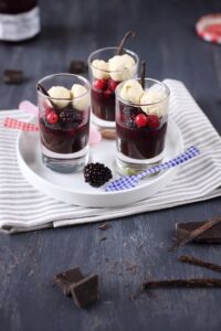 Verrines chocolat et fruits rouges - chefNini