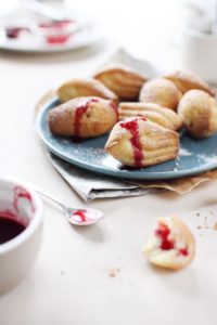 Madeleines aux fruits rouges - chefNini