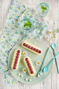 Vacherin glacé express et coulis fruits rouges - chefNini
