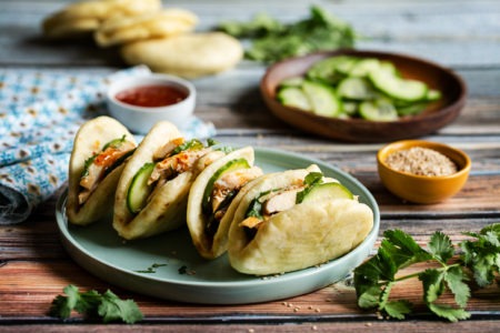Chicken bao buns - chefNini
