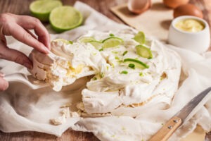 Pavlova citron vert / menthe - chefNini