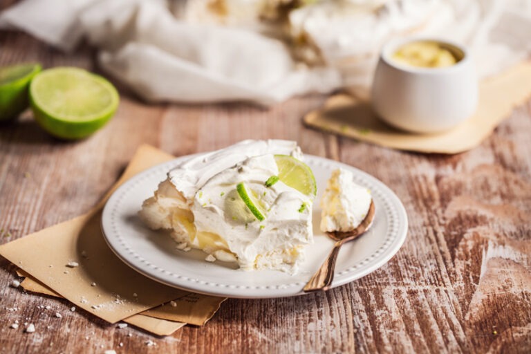 Pavlova citron vert / menthe - chefNini